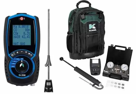 Kane 258 Flue Gas Analyser Oil Kit